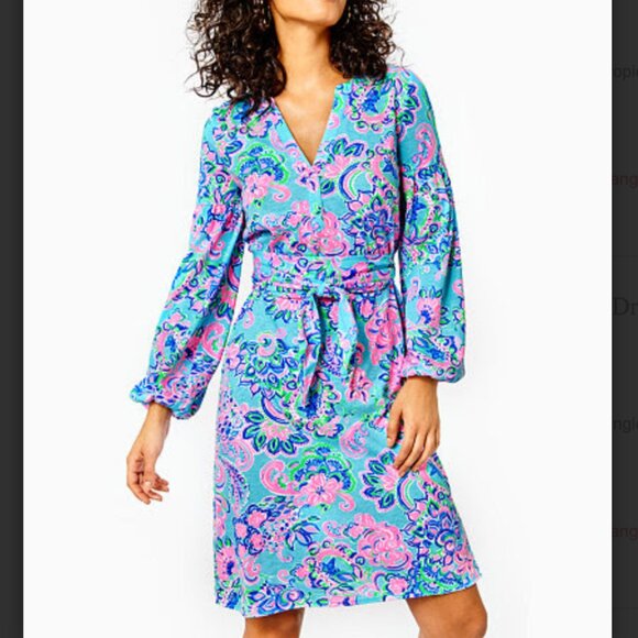 Lilly Pulitzer | Dresses | Lilly Pulitzer Kierna Knee Legnth Dress In ...